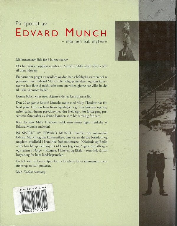På sporet av Edvard Munch - mannen bak mytene | Primstaven nettbokhandel